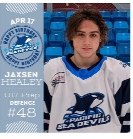 Jaxsen Healey - Stats & Facts - Elite Prospects