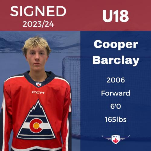 Cooper Barclay - Stats, Contract, Salary & More