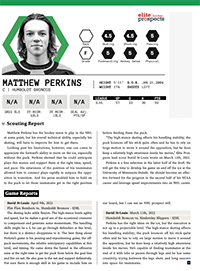 Matthew Perkins - Elite Prospects